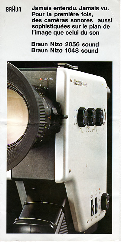 Nizo caméras et projecteurs super 8